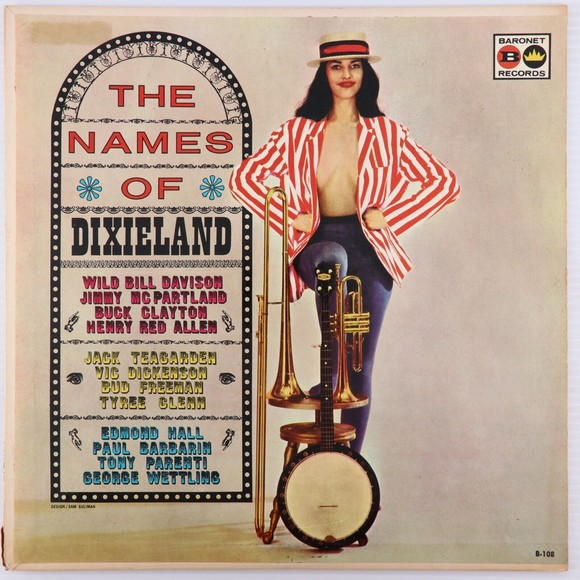 Media | The Names Of Dixieland Various Mono 12 Vinyl Lp Record Baronet ...